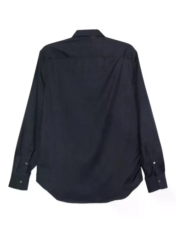Canali Long-sleeve Wool Shirt