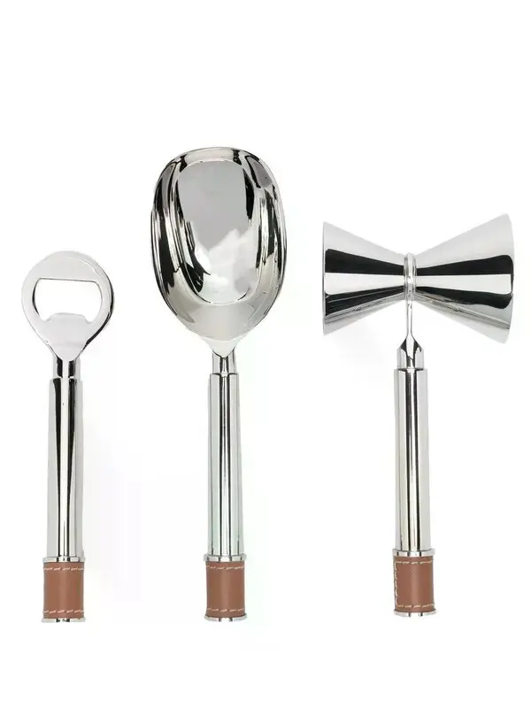 Ralph Lauren Wyatt Bar Tools - Silver