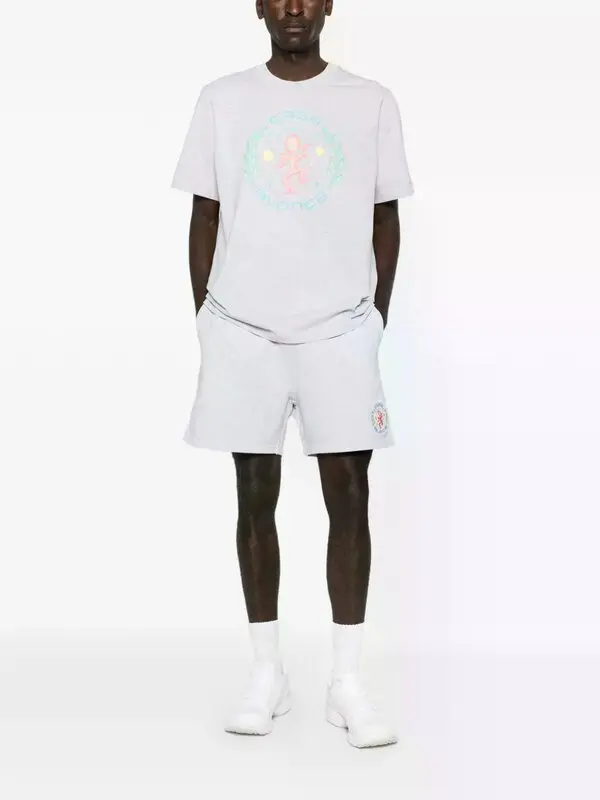 Casablanca Logo-print Drawstring Shorts