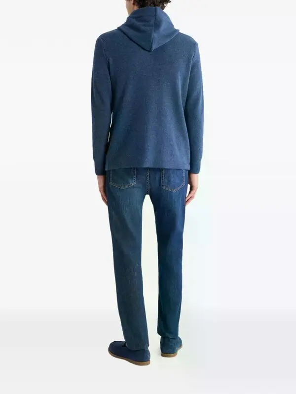 Etro Wool Jacket With Removable Hood