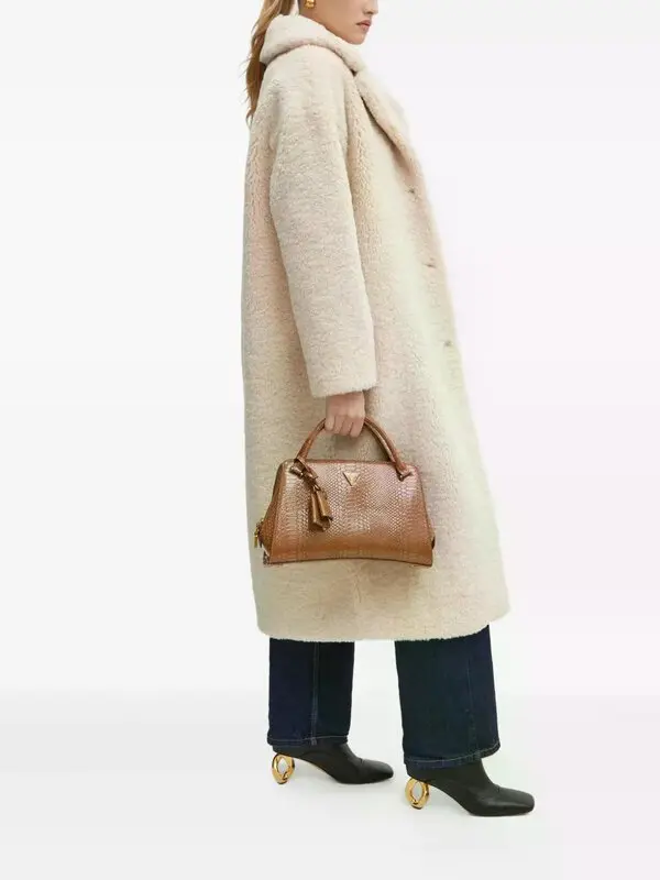 Guess Buttoned Collared Coat