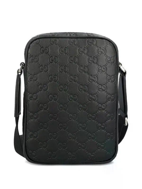 Gucci Gg Emblem Embossed Shoulder Bag