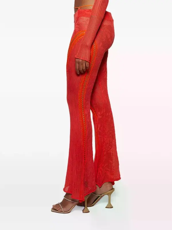 ROBERTA EINER Disco Trousers - Red