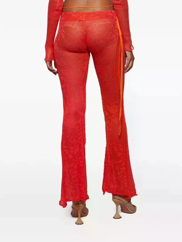ROBERTA EINER Disco Trousers - Red