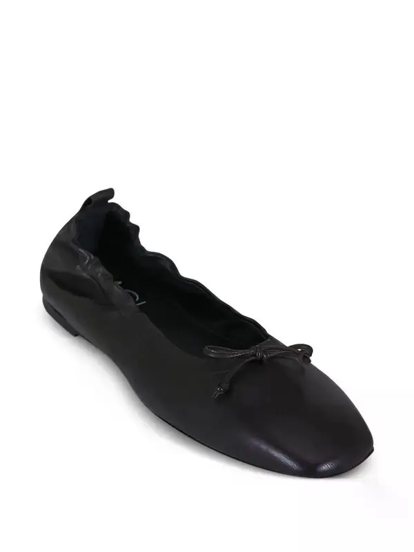 Agl Memy Bow-detail Ballet Flats