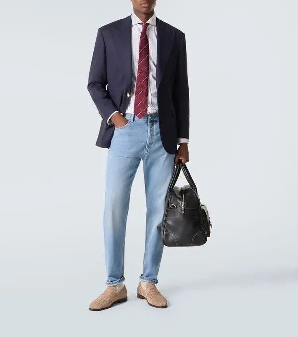 Brunello Cucinelli Virgin Wool Blazer