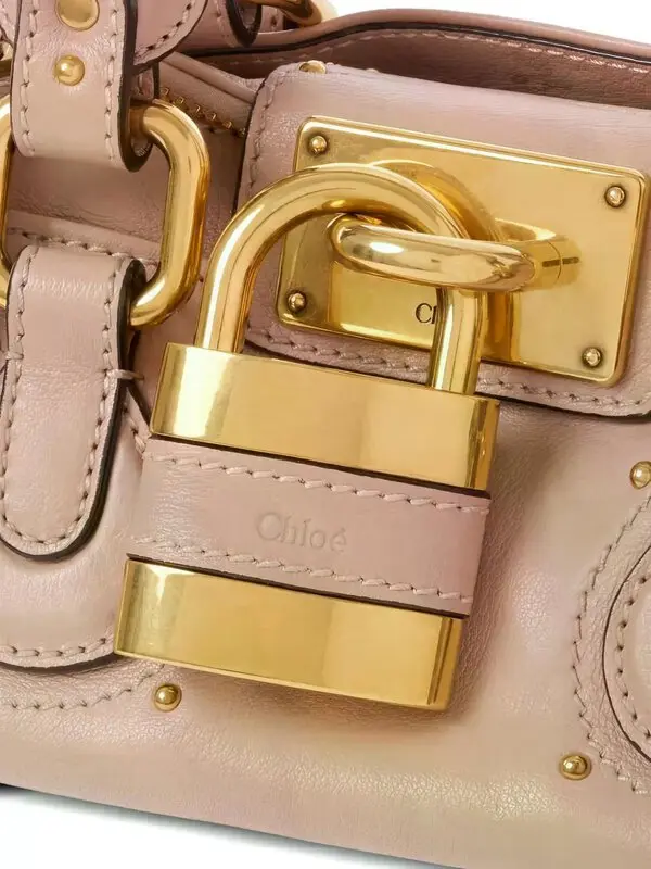 Chloé Paddington Studded Tote Bag - Pink