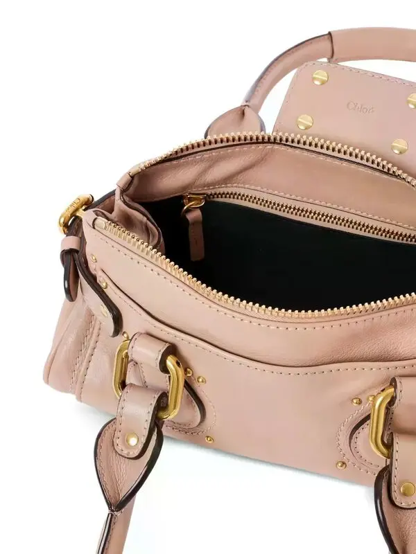 Chloé Paddington Studded Tote Bag - Pink