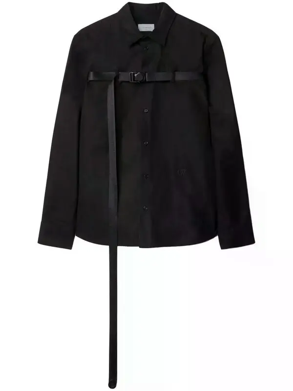 Off-White Buckled Cotton Shirt
