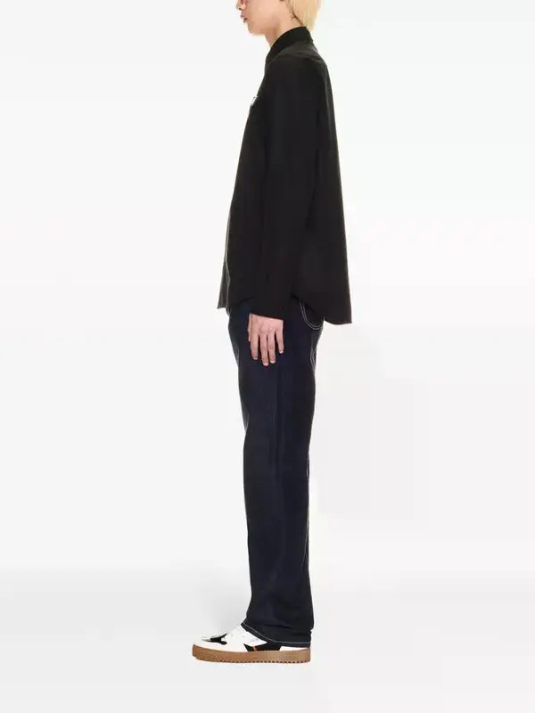 Off-White Buckled Cotton Shirt