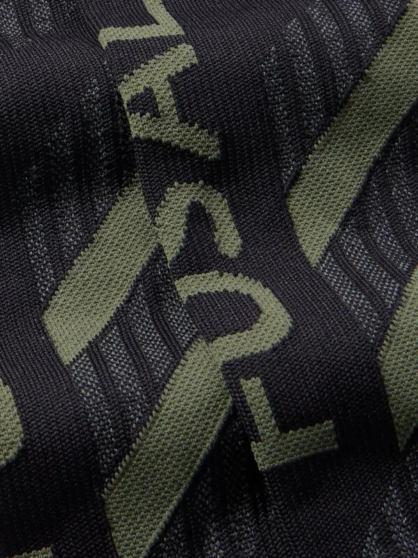 Fusalp Logo-jacquard Tech-mesh Ski Socks