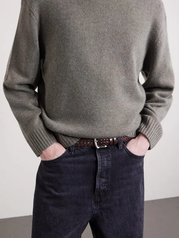 FRAME Crew-neck Cashmere Sweater