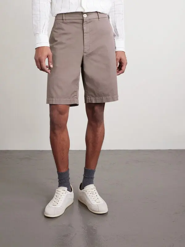 Brunello Cucinelli Cotton-blend Bermuda Shorts