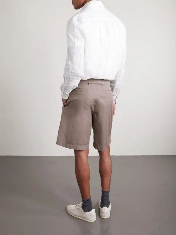 Brunello Cucinelli Cotton-blend Bermuda Shorts