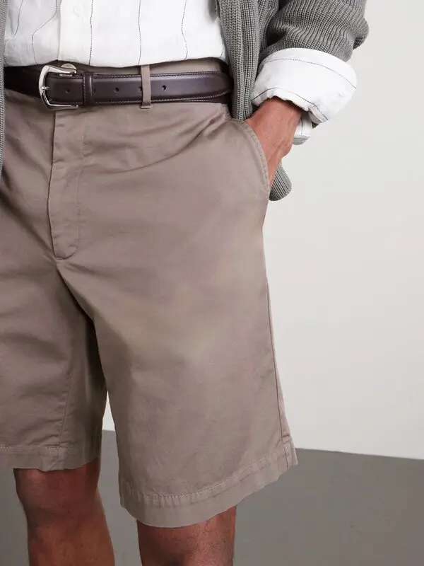 Brunello Cucinelli Cotton-blend Bermuda Shorts