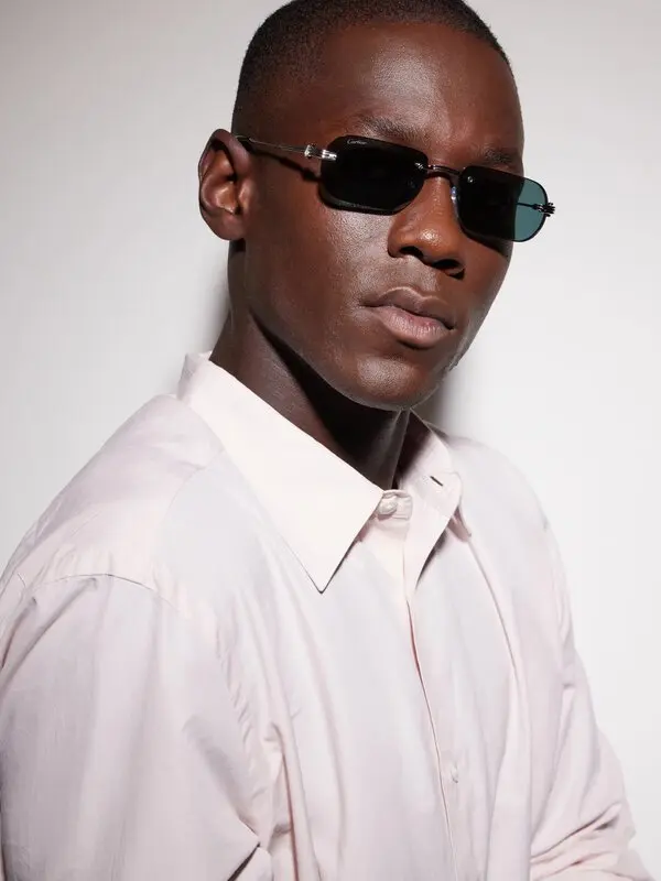 Cartier Première De Square-frame Rimless Sunglasses