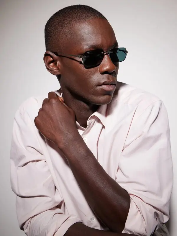 Cartier Première De Square-frame Rimless Sunglasses