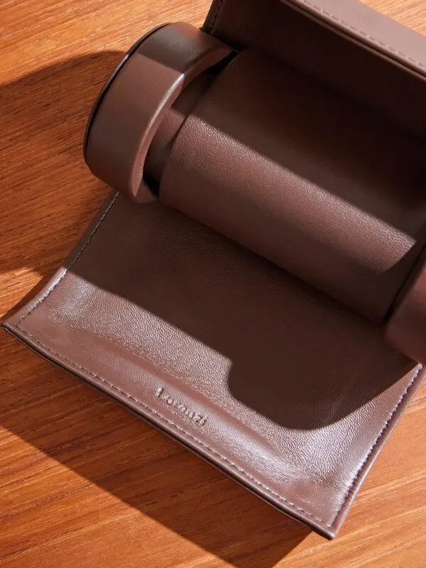 LORENZI MILANO Leather Watch Case