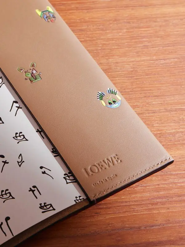 Loewe X Louis Wain Leather Notebook