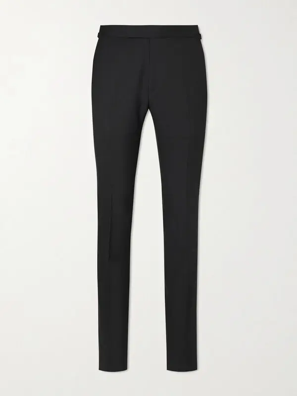 TOM FORD Straight-leg Wool Suit Trousers