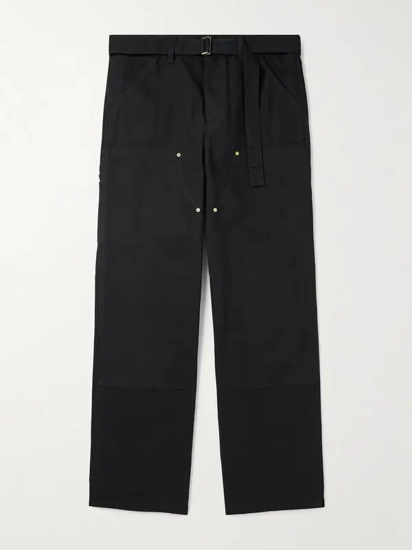 Sacai X Carhartt Wip Duck Pants - Black | Editorialist
