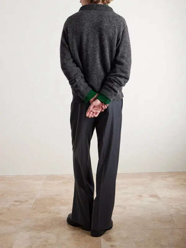 Our Legacy Evening Alpaca-blend Cardigan - Gray