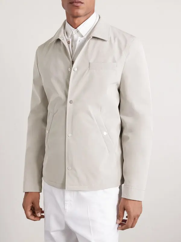 Brunello Cucinelli Shell Jacket - Neutrals