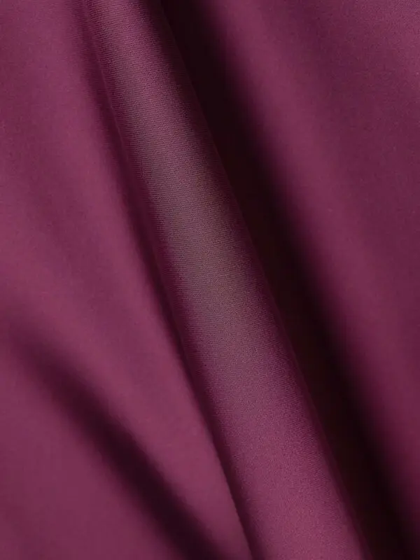 Norma Kamali Satin Midi Dress