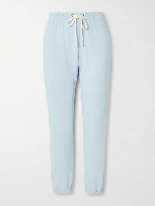JAMES PERSE Cotton-terry Track Pants