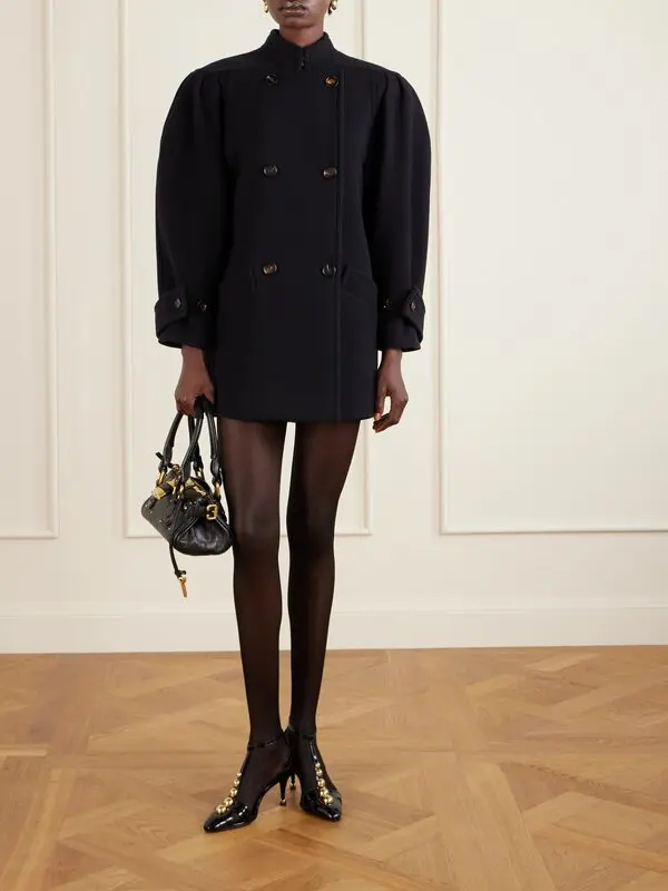 Chloé Cleiat Embellished Patent-leather Pumps - Black