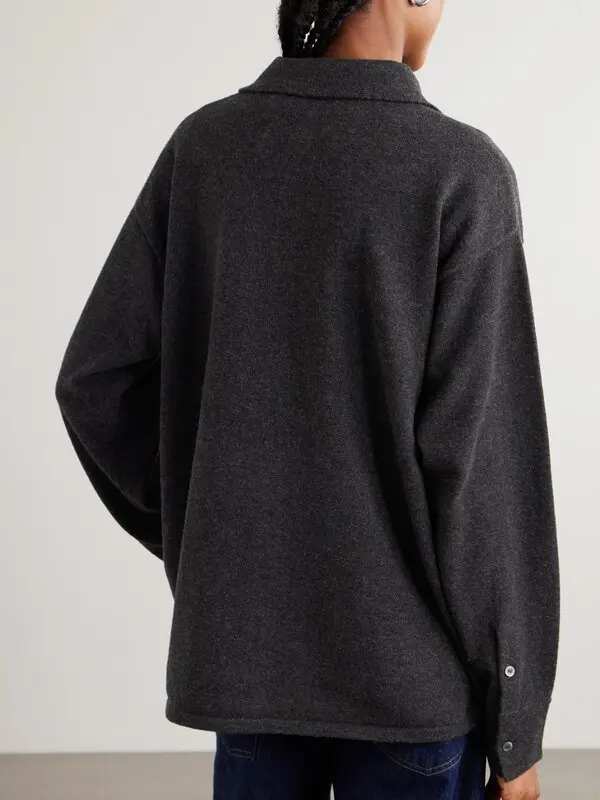 Arch4 Foxridge Organic Cashmere Cardigan - Gray