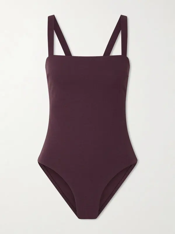 Matteau The Square Recycled Swimsuit - Burgundy