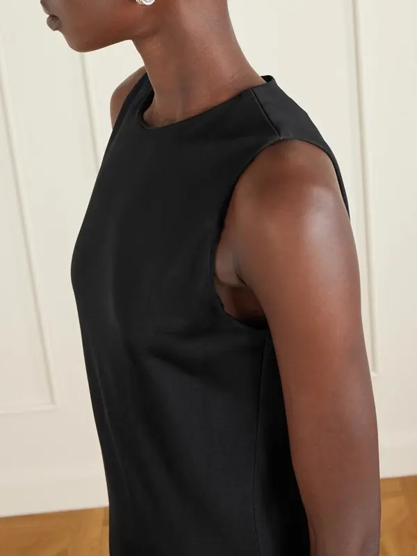 Veronica De Piante Carmen Satin-jersey Maxi Dress