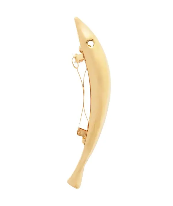 Bottega Veneta Sardine Hair Clip - Gold