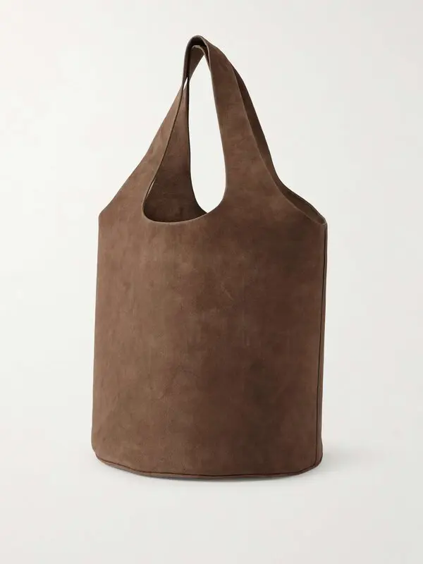 A.emery Timms Suede Tote - Dark Brown