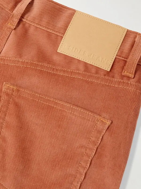 B Sides Bec Cotton-blend Corduroy Wide-leg Pants