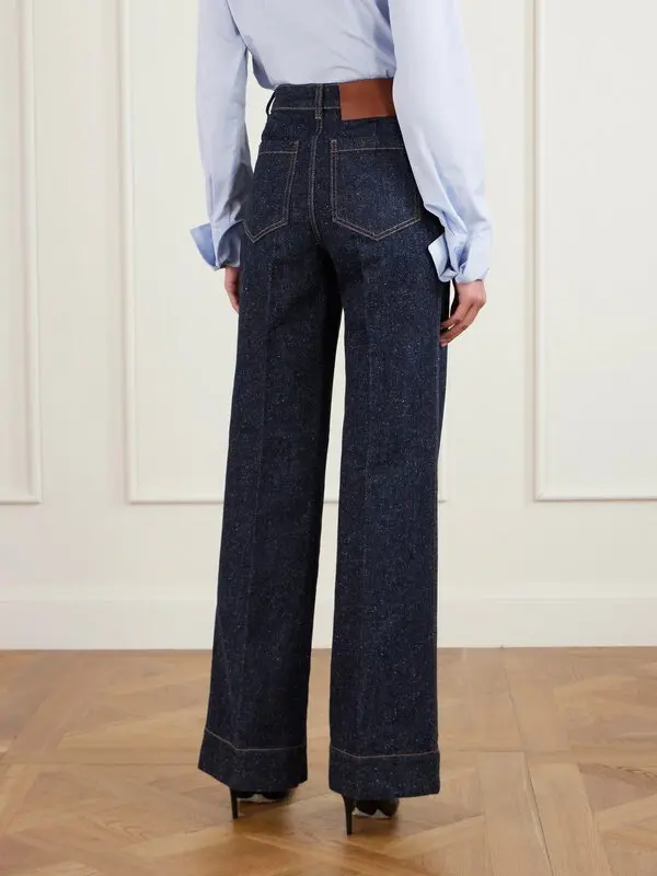 Victoria Beckham Alina High-rise Wide-leg Jeans