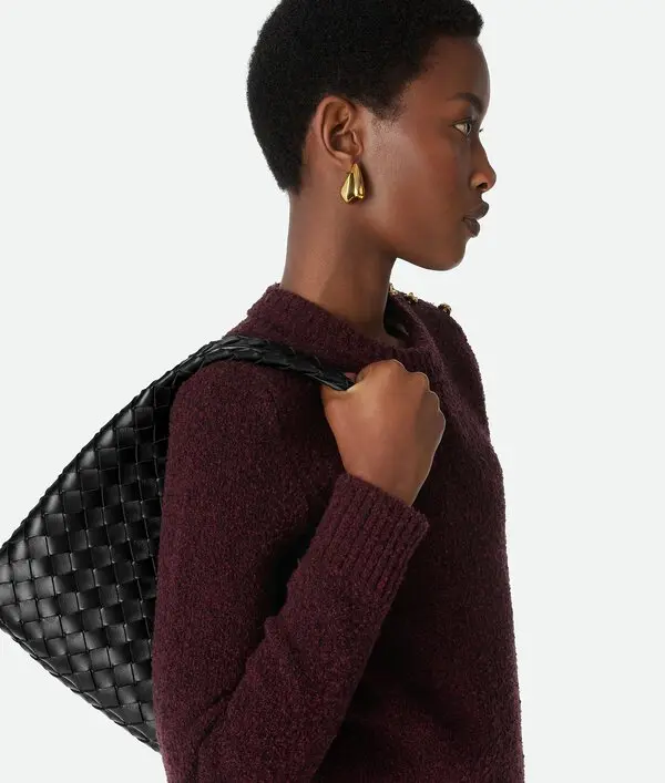 Bottega Veneta Small Campana - Black