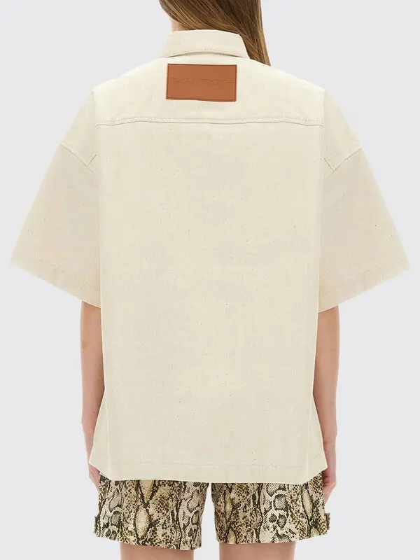 JIL SANDER Short Sleeve Shirt - Beige