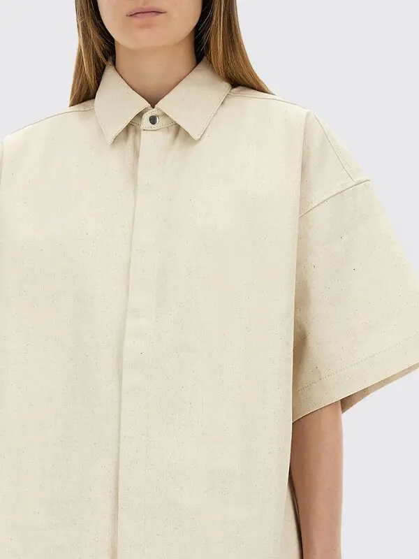 JIL SANDER Short Sleeve Shirt - Beige