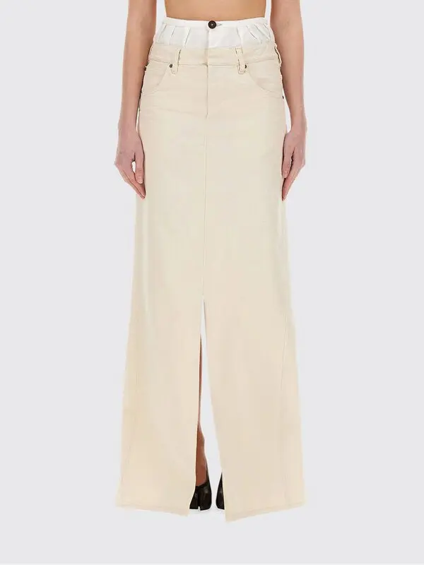 MAISON MARGIELA Midi Skirt - White