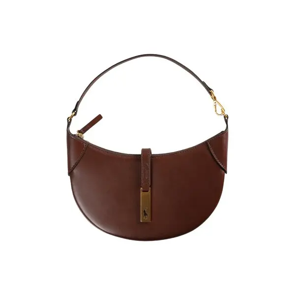 Polo Ralph Lauren Sport Calf P Id Small Shoulder Bag - Tan