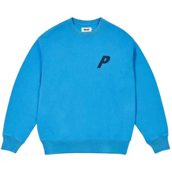 PALACE Pigment P3 Crew - Blue