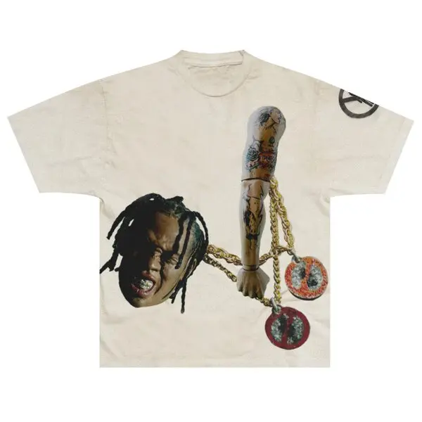 CACTUS JACK BY TRAVIS SCOTT Rodeo 10 Years Chain Tee - White
