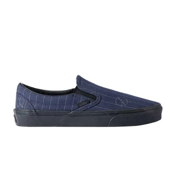 VANS Classic Wool Slip-on Sneakers - Blue
