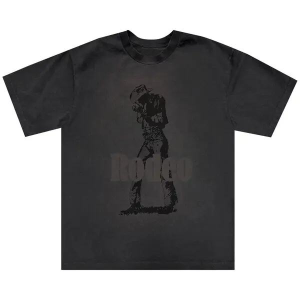 CACTUS JACK BY TRAVIS SCOTT Rodeo Cowboy Tee - Black