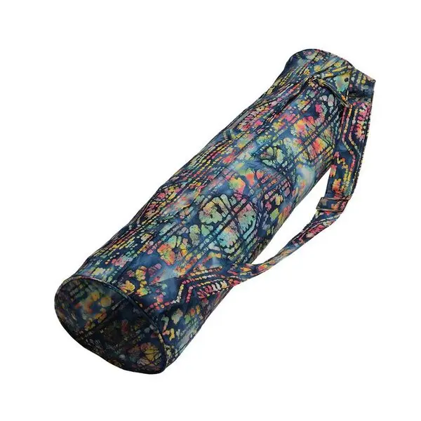 HUGGER MUGGER Batik Yoga Mat Bag - Blue