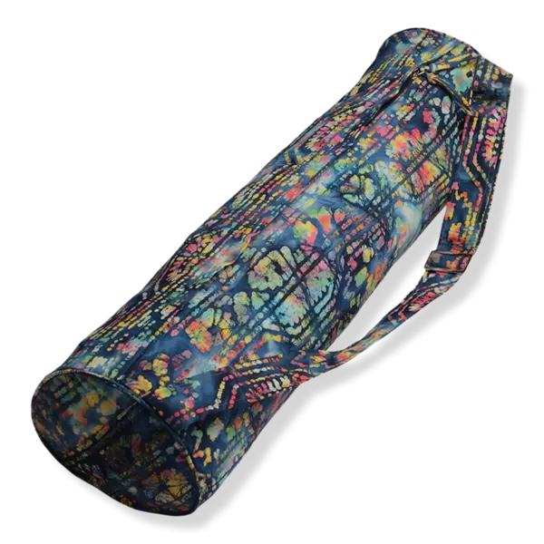 HUGGER MUGGER Batik Yoga Mat Bag - Blue
