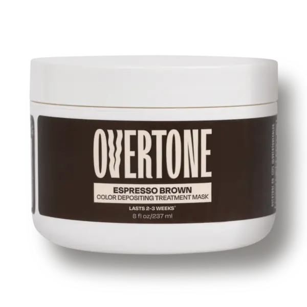 OVERTONE Semi Permanent Color-depositing Deep Conditioning Mask - Espresso Brown