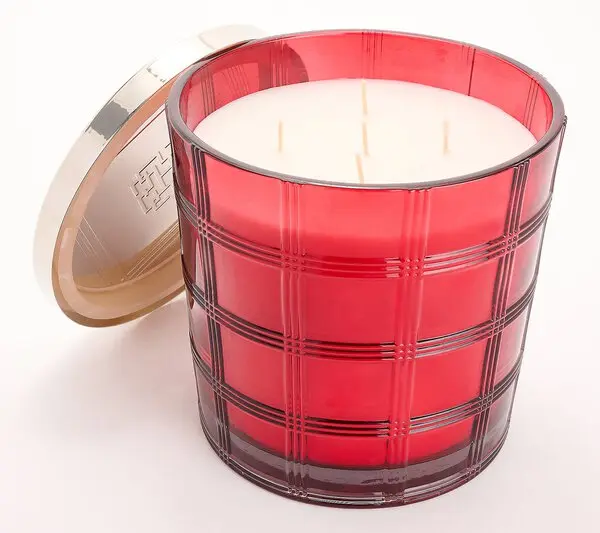 HOMEWORX BY SLATKIN + CO. As Is 80oz Scarlet Woods Candle - One-color